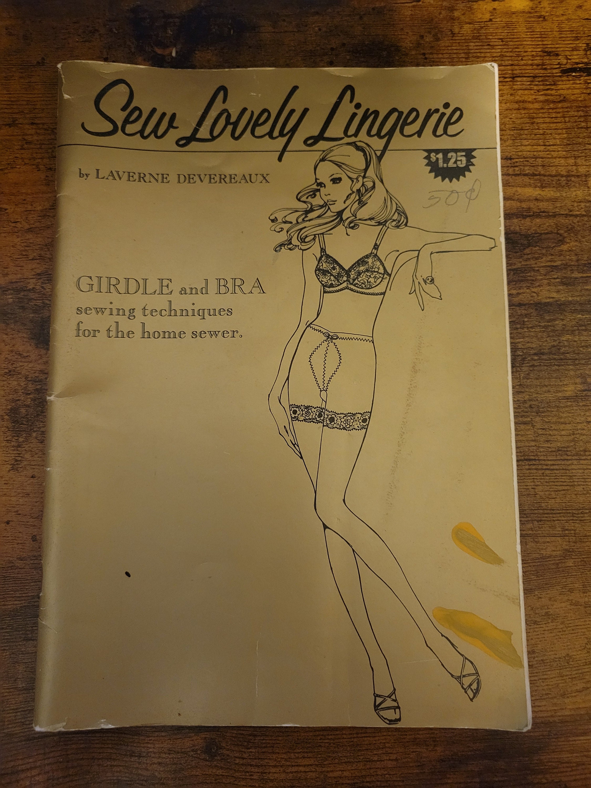 Vintage 1971 Sew Lovely Girdle and Bra Sewing Technique Book - Etsy