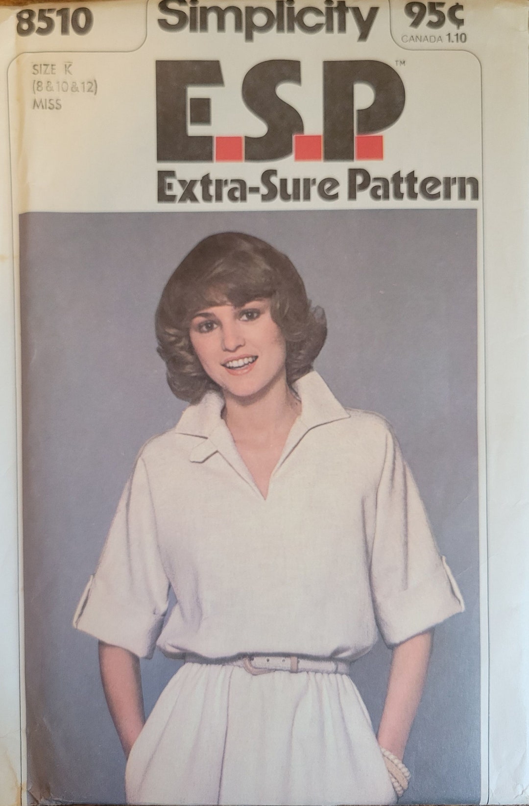Simplicity Vintage 1978 Dress Pattern 8510 - Etsy