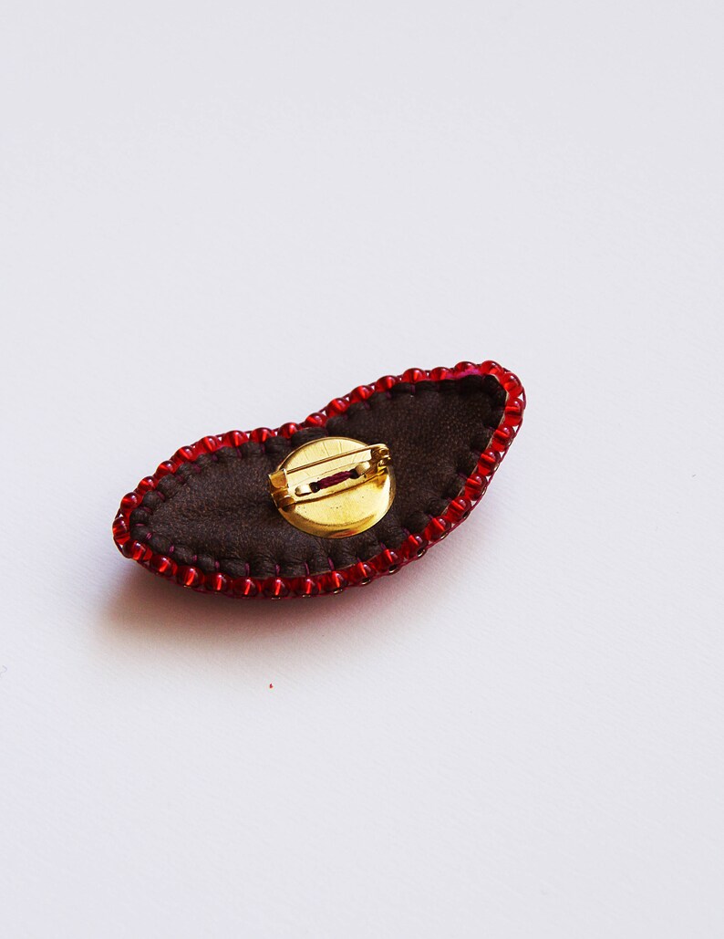 Red Lips Pin Sexy Lip Jewelry For Her Artsy Fashion Brooch Etsy