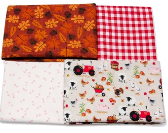 Fat Quarter Bundle Fall Fabric - Etsy