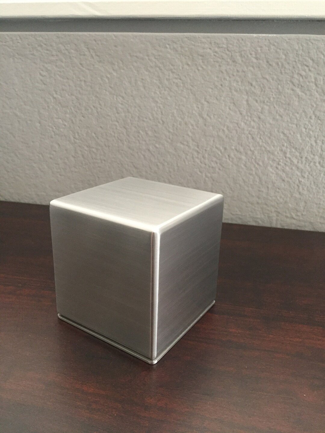 Cube Cremation Urn: Small Stainless Steel Keepsake Urn - Etsy