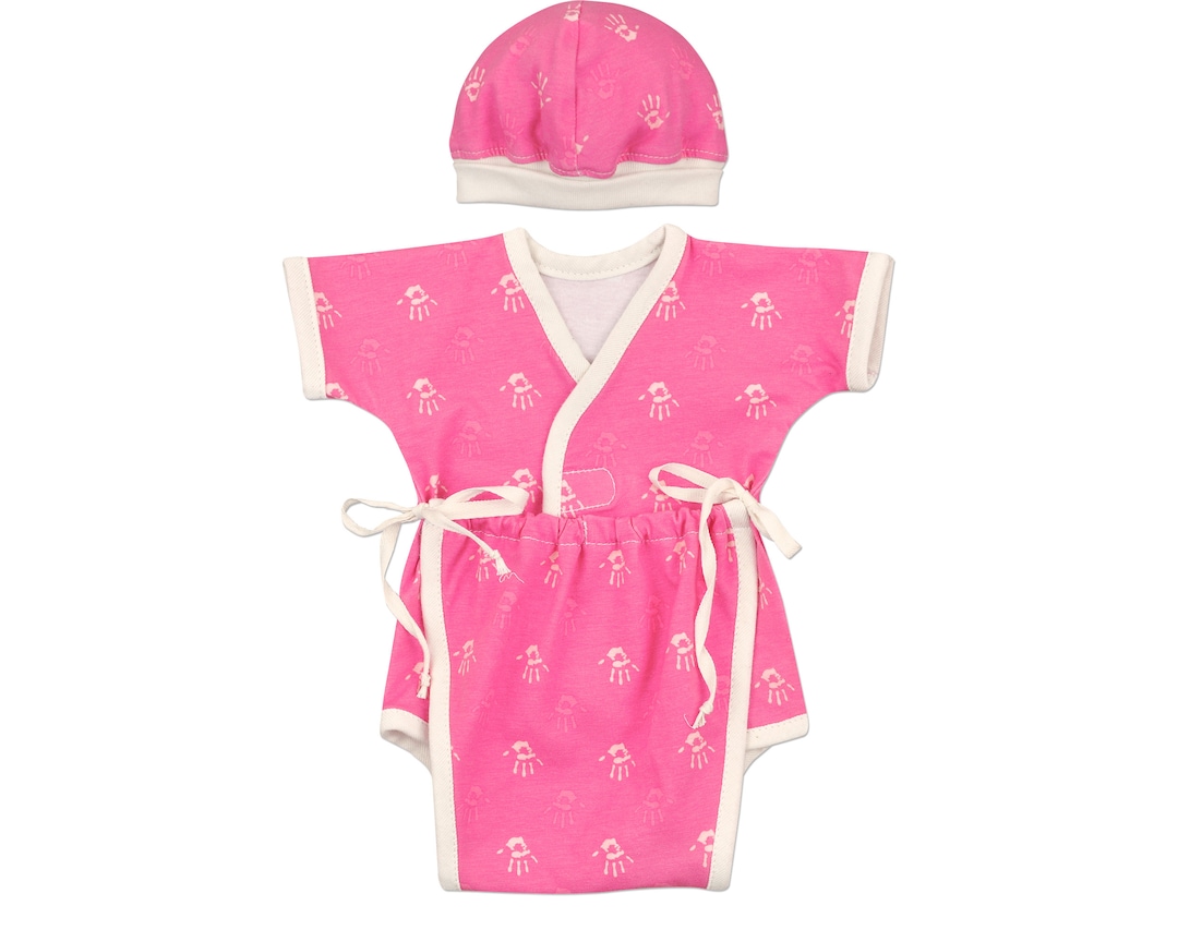 Pink Handprint Sweet-tee | Preemie Clothes | Preemie Boy |preemie Baby ...