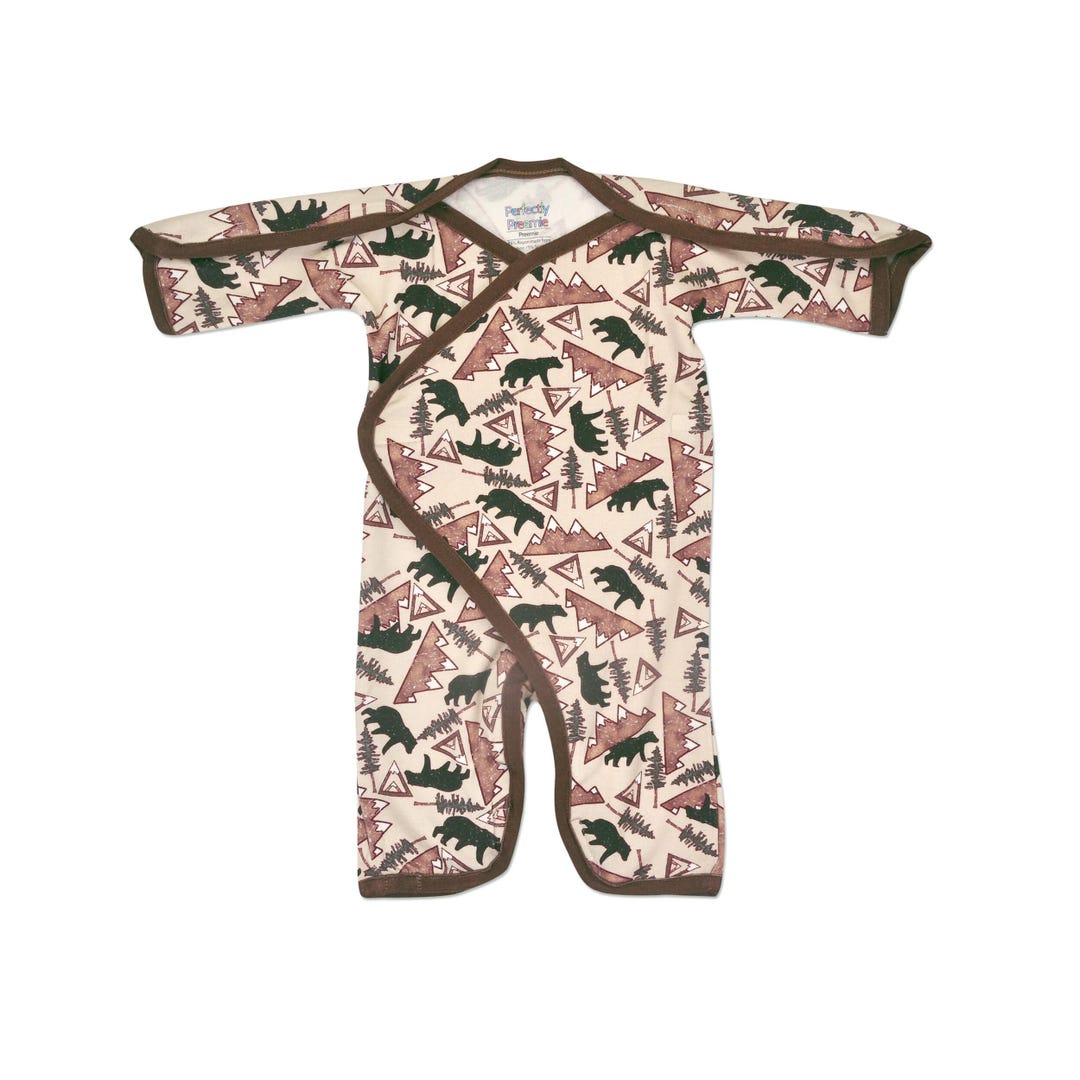 Rainier L/S Nic-jumpsuit - Nicu-friendly Preemie Clothes for Your ...