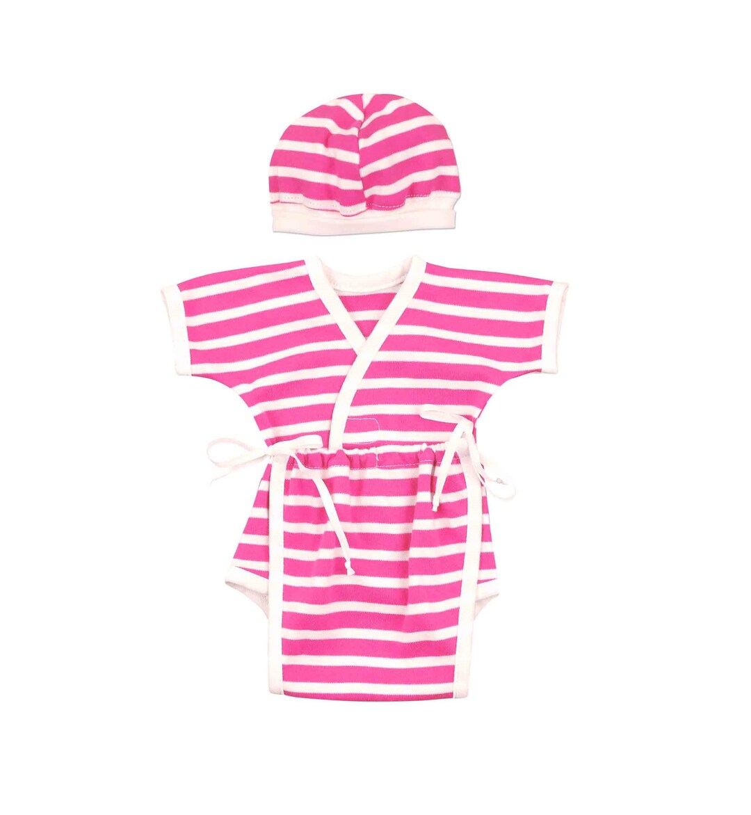 Pink Stripe Sweet-tee, Preemie Baby Clothes, Clothes for Preemies, NICU ...