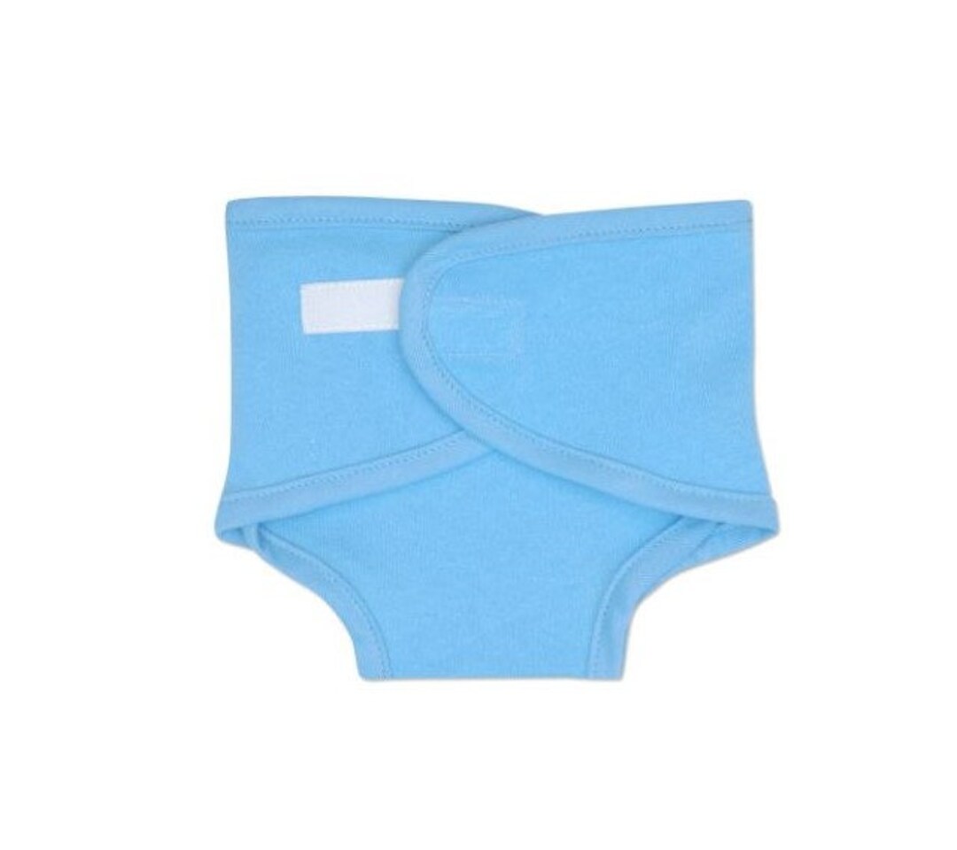 Solid Denim Diaper Cover, Nicu-friendly Preemie Clothes for Your New ...