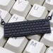 Computer Keyboard Necklace, 3D Printed Black Nylon Tech Gift - Etsy