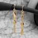Vintage Propeller Earrings: 3D Printed Metal Aviation Jewelry for ...