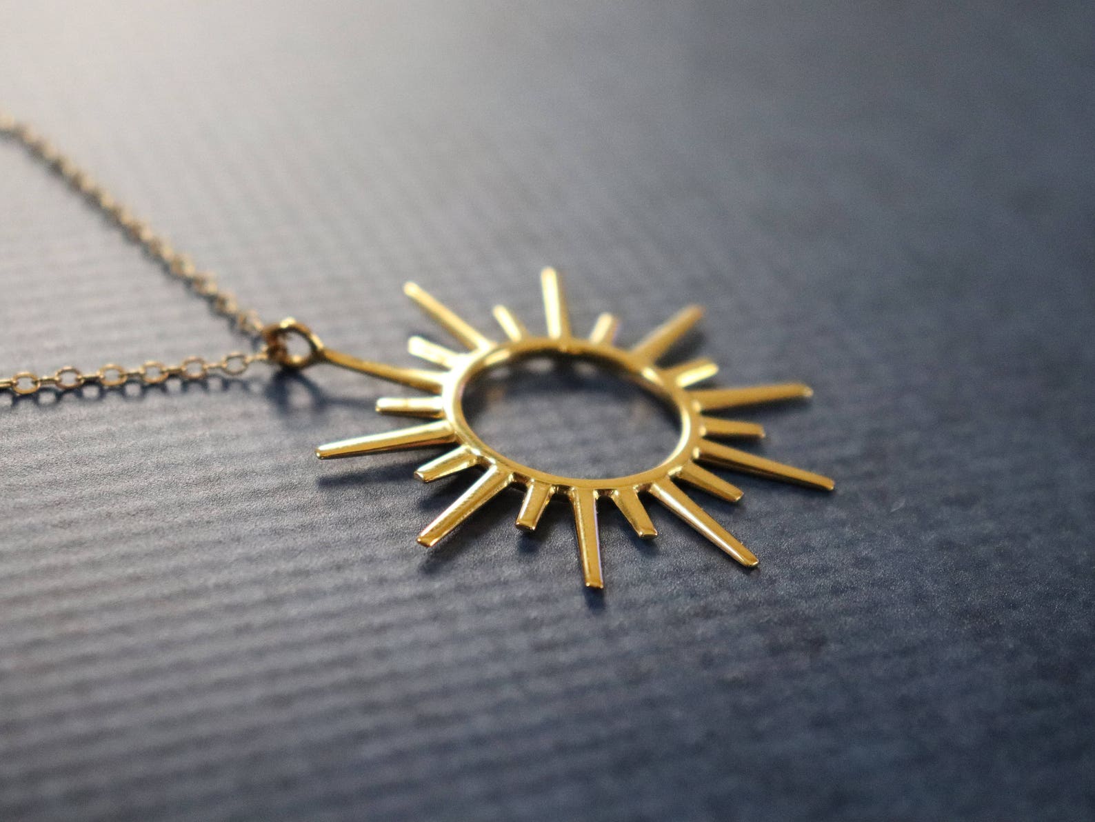 Sun Rays Necklace 3D Printed Cast Solar Jewelry - Etsy