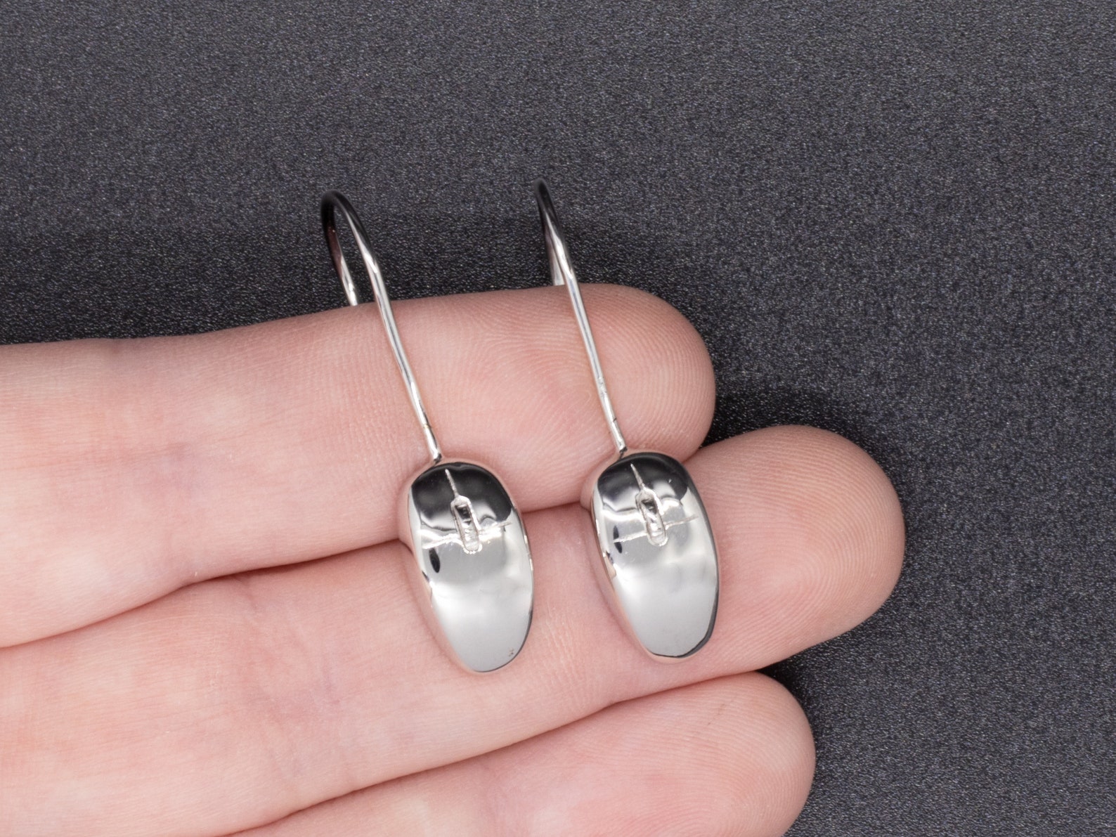 Computer Mouse Earrings 3D Printed Jewelry Made to Order - Etsy