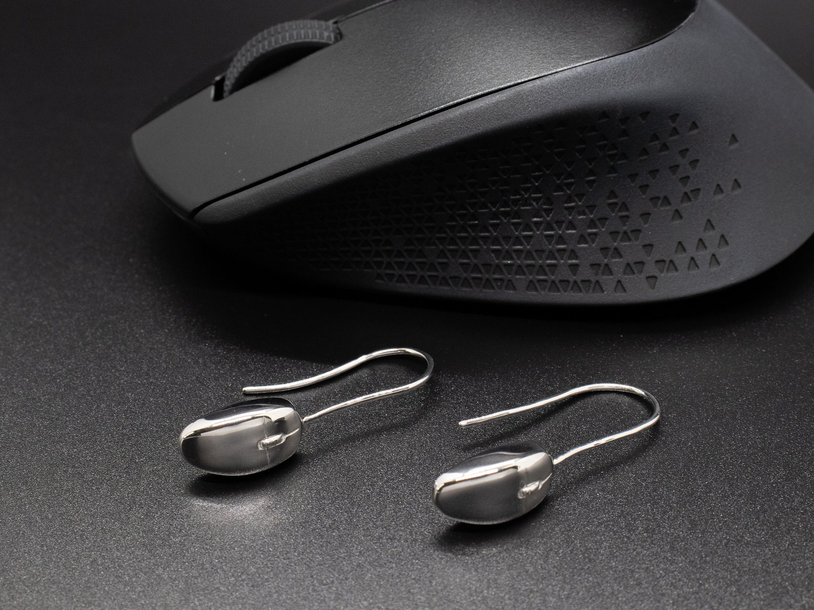 Computer Mouse Earrings 3D Printed Jewelry Made to Order - Etsy