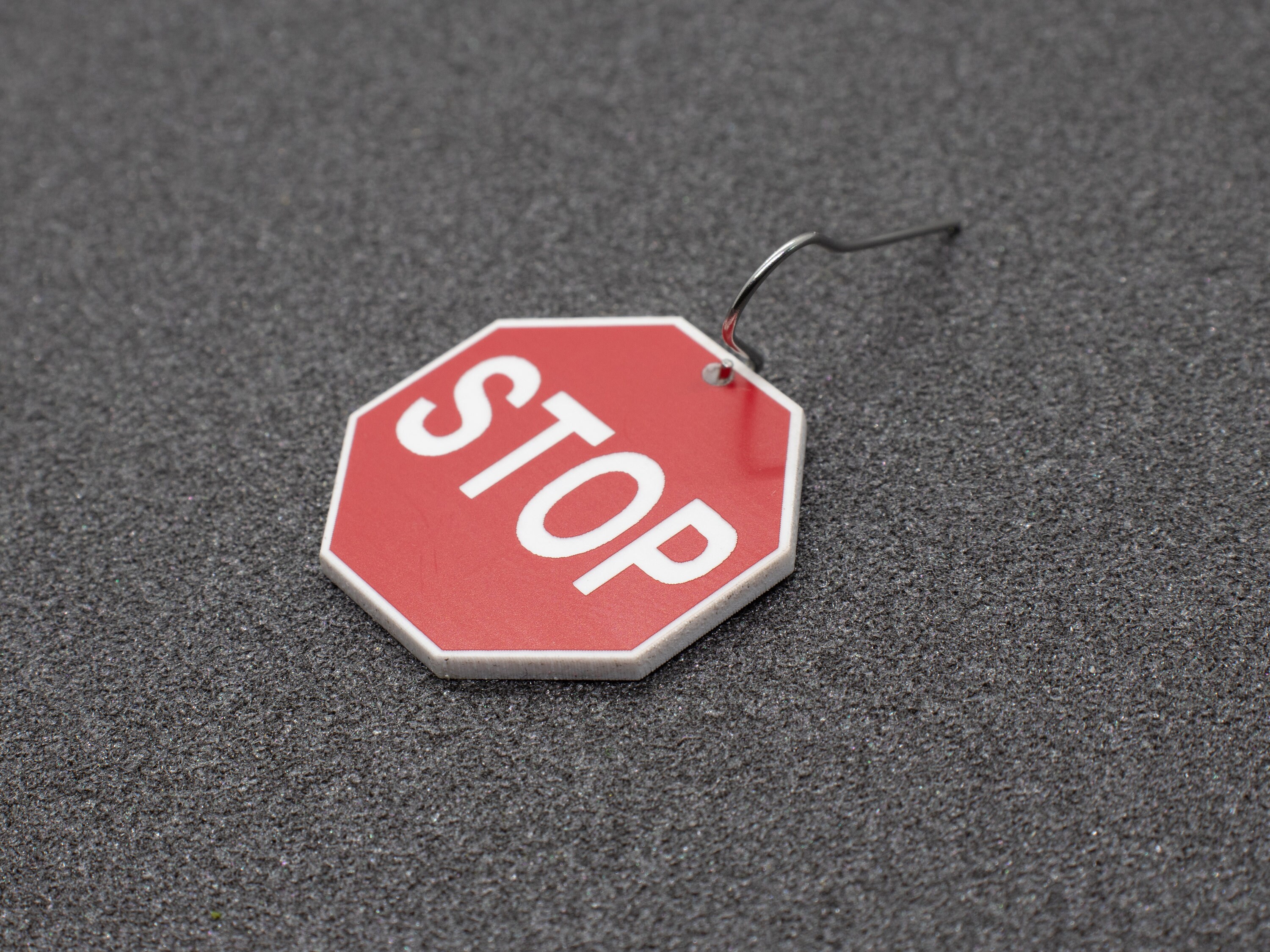 Stop Sign Earrings: Road Sign Laser-cut & Laser-etched Acrylic - Etsy