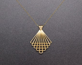 Geometric Pendant - Etsy