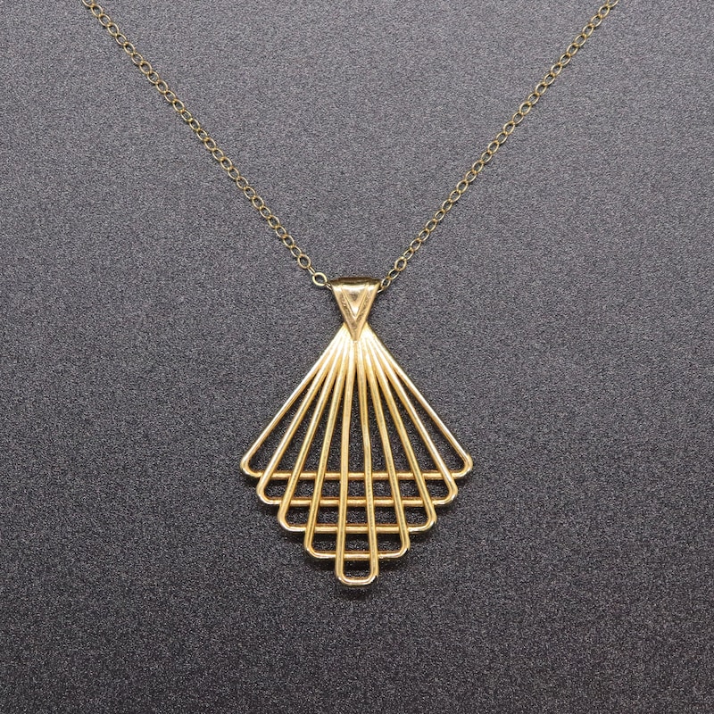 Geometric Pendant - Etsy