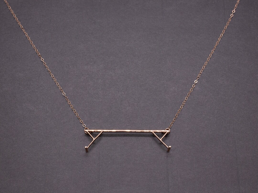 Balance Beam Gymnastics Necklace, Gymnast Gift, Gymnastics Team Gifts ...