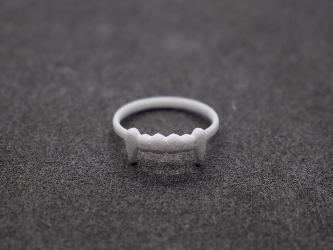 Vampire Ring: Vampire Jewelry, 3D Printed Vampire Fangs, Goth ...