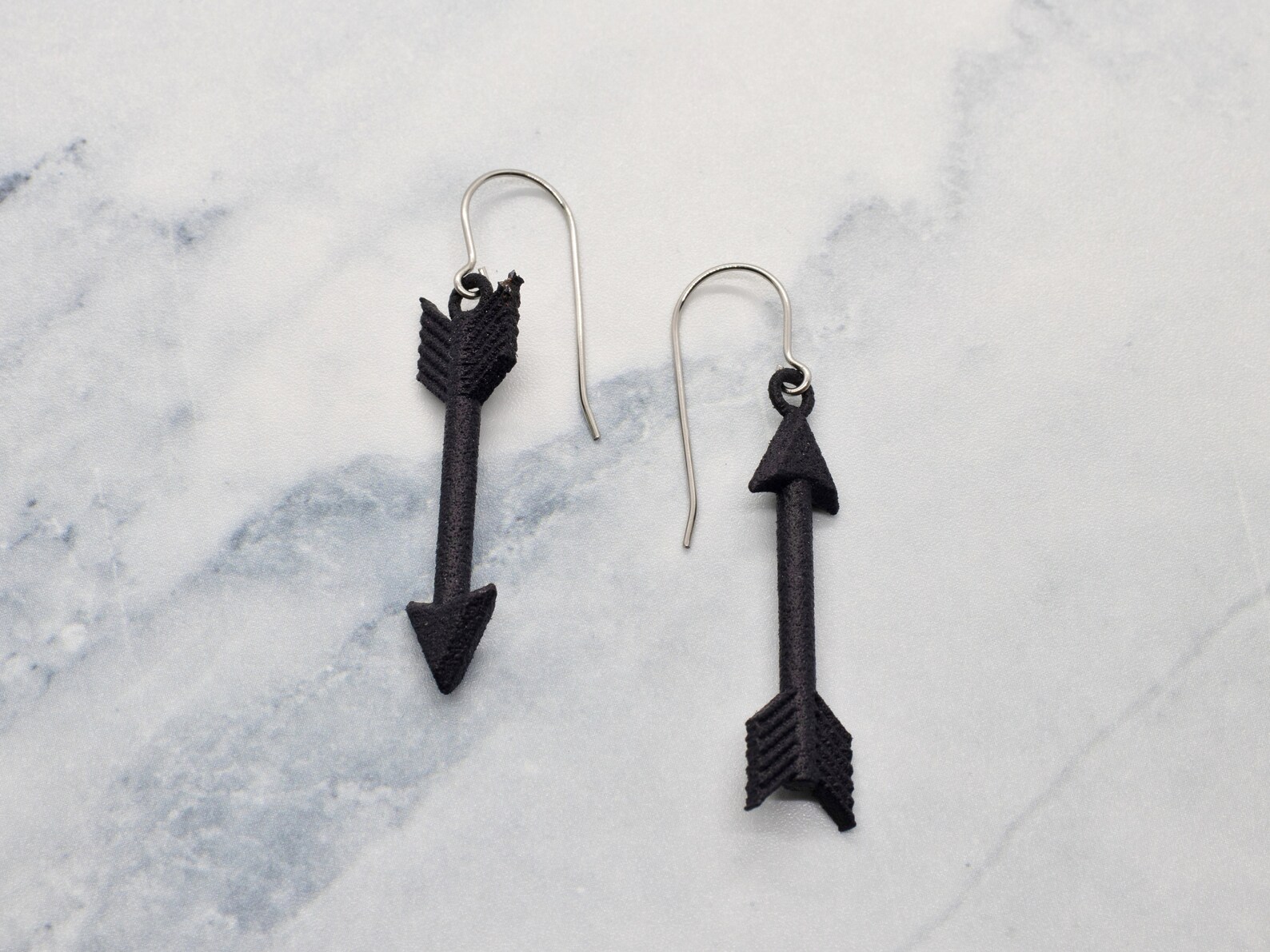 Up & Down Arrow Earrings: 3D Printed Nylon Jewelry - Etsy