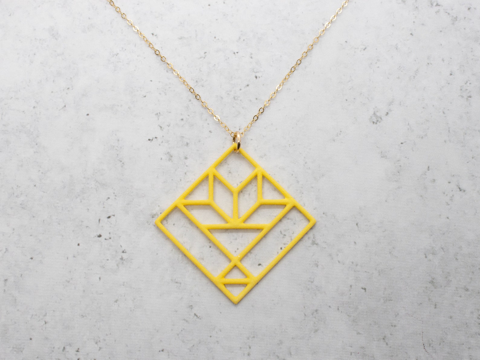 Cactus Basket Quilt Block Pendant 3D Printed Nylon Green - Etsy