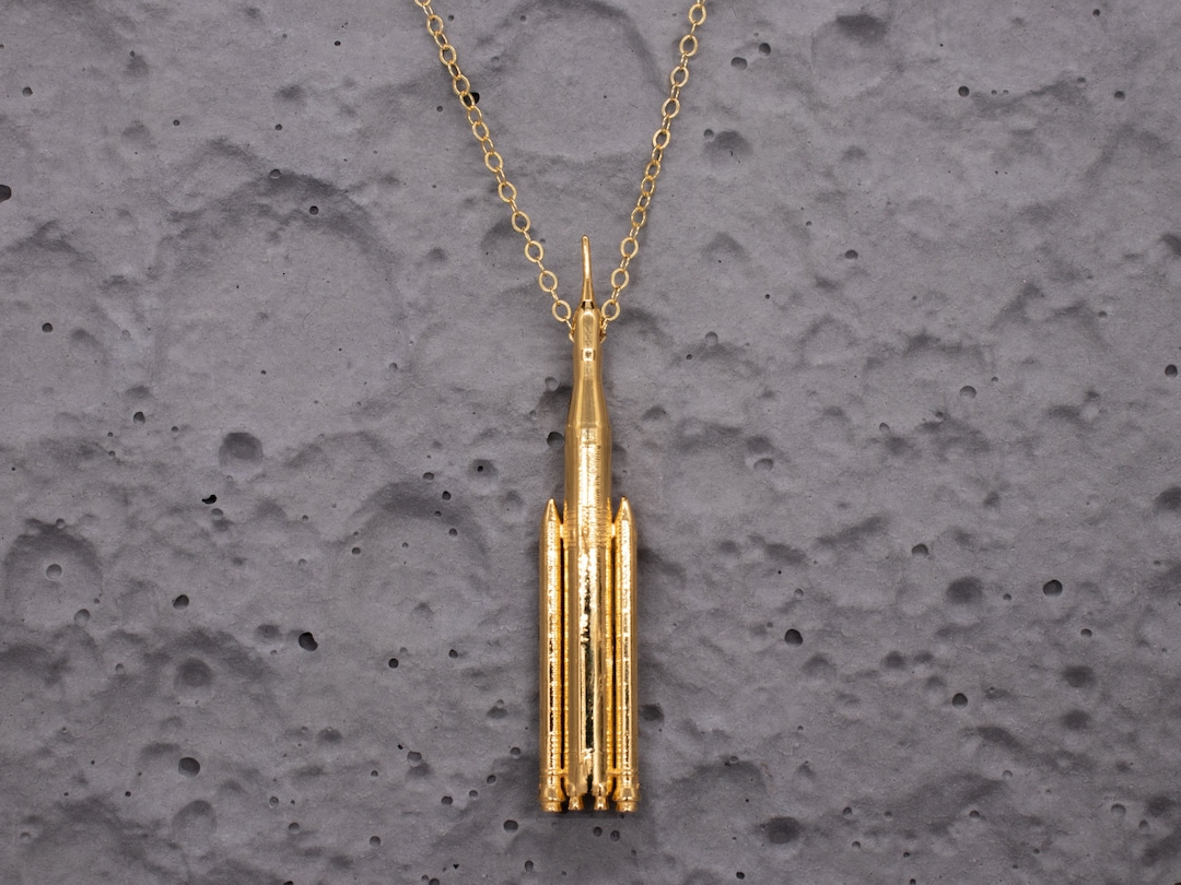 Artemis Necklace of SLS Rocket: 3D Printed NASA Artemis Program Space ...