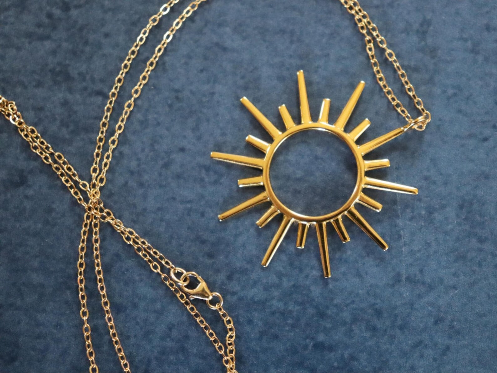 Sun Rays Necklace 3D Printed Cast Solar Jewelry - Etsy