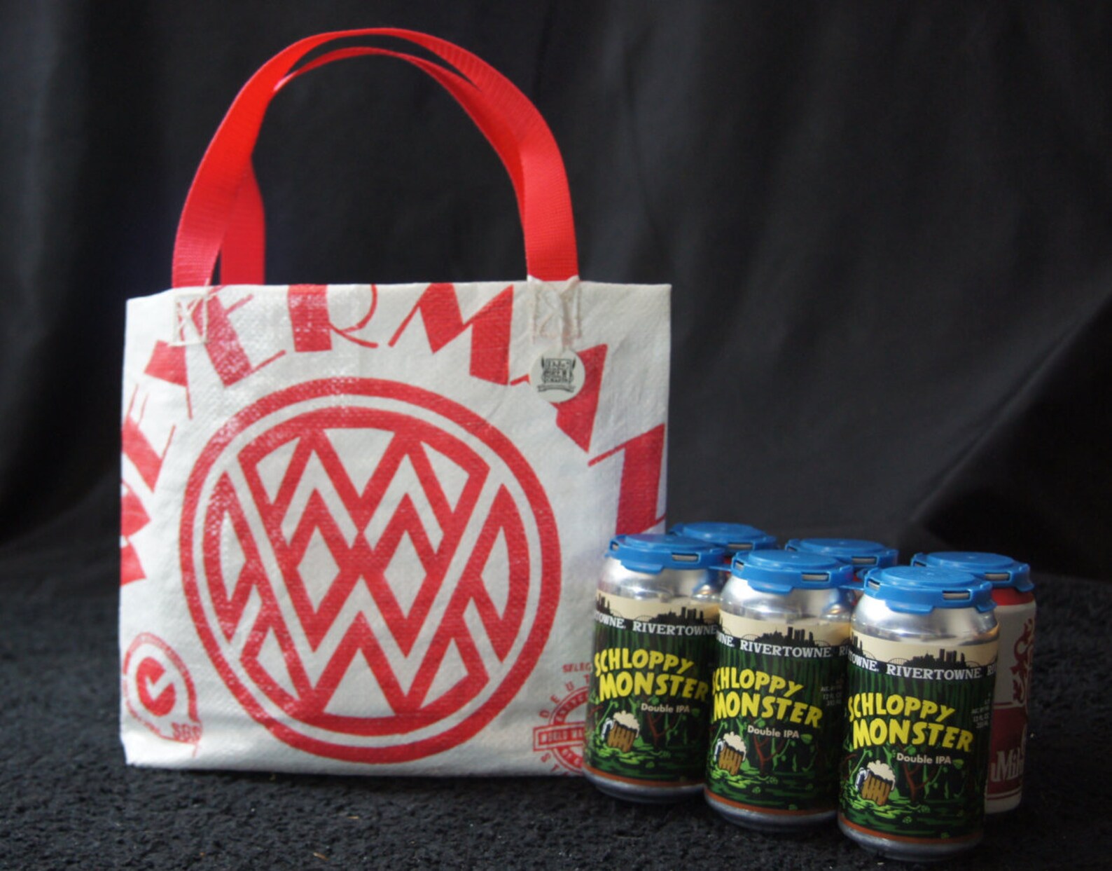 Market Bag / Open Growler Bag - Etsy