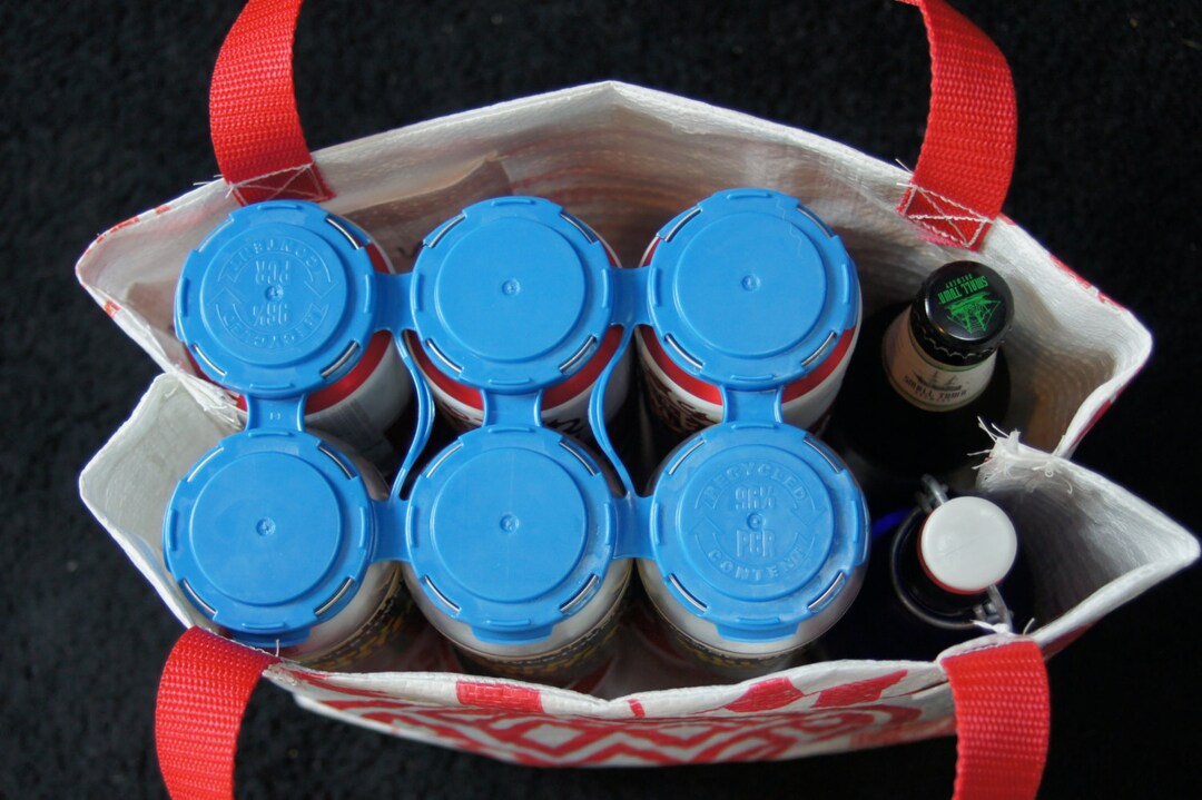 Market Bag / Open Growler Bag - Etsy