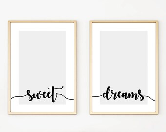 Sweet dreams poster | Etsy
