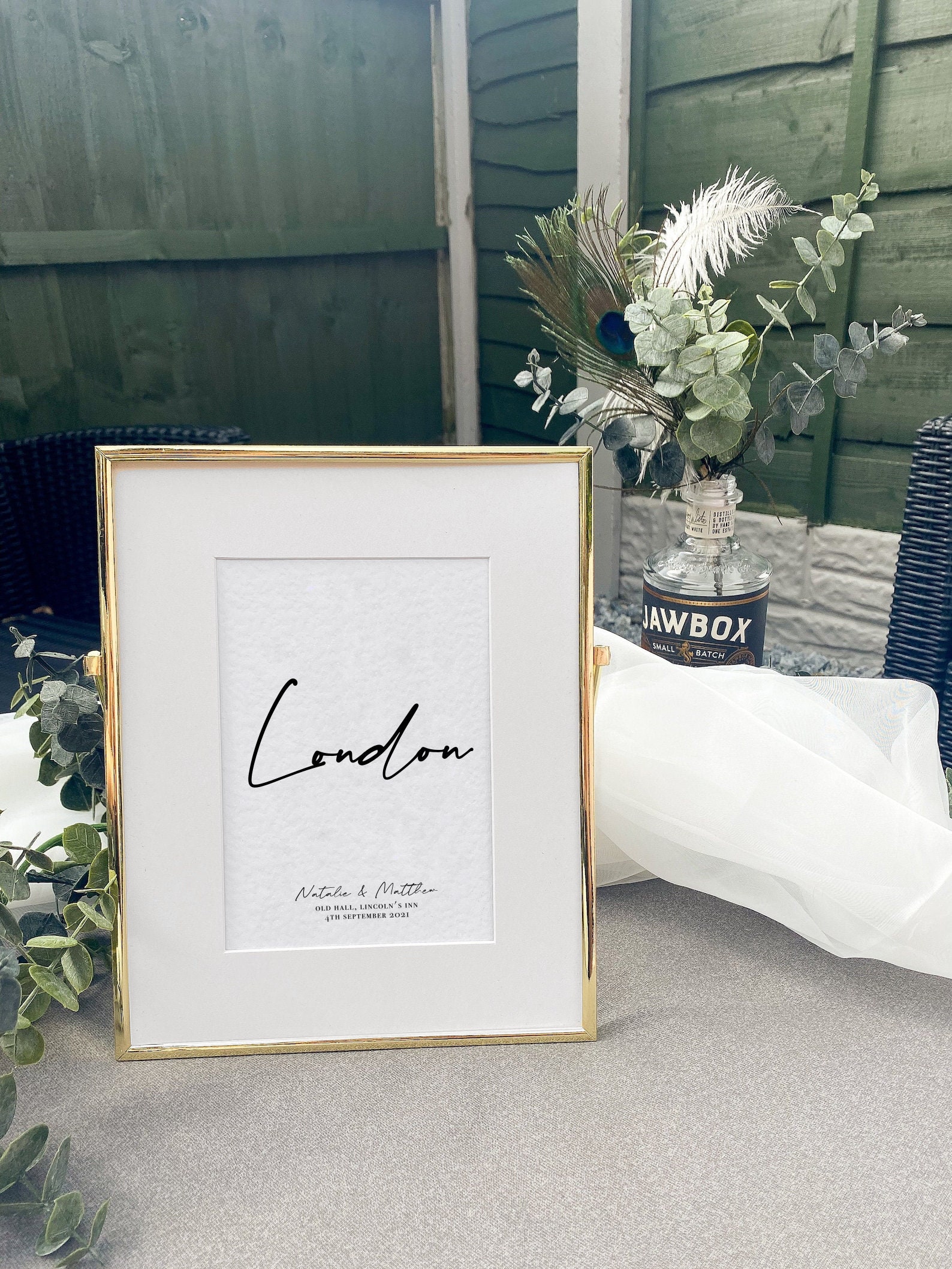 Personalised Wedding Table Names Custom Wedding Table | Etsy UK