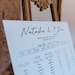 Minimal Calligraphy Wedding Table Plan for Long Tables | Banquet Table ...