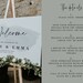 Sage Green Order of the Day Wedding Timeline Sign | Wedding Welcome ...