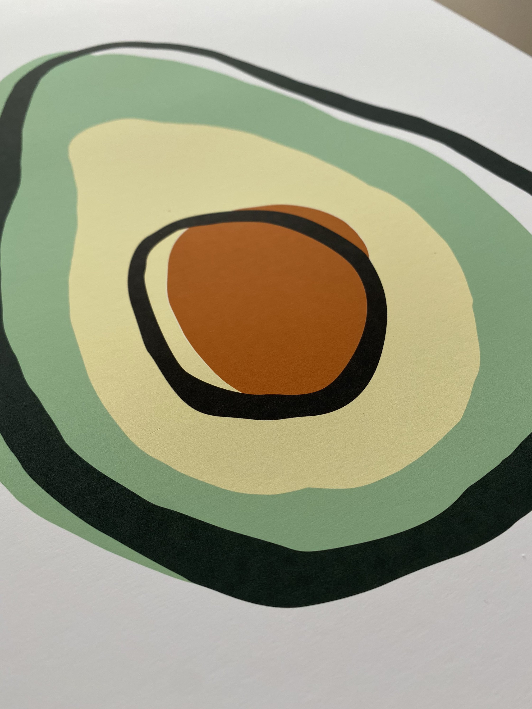 Avocado Wall Art Print Kitchen Poster Home Decor - Etsy