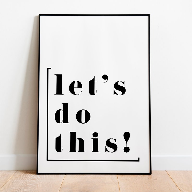 Lets Do This - Etsy
