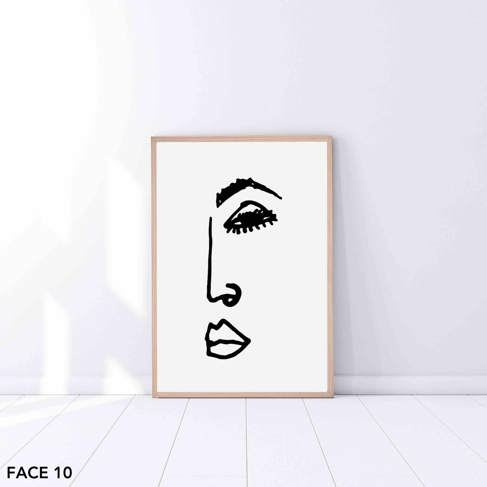 Fashion Faces Print Abstract Face Poster Face Art Beauty - Etsy UK