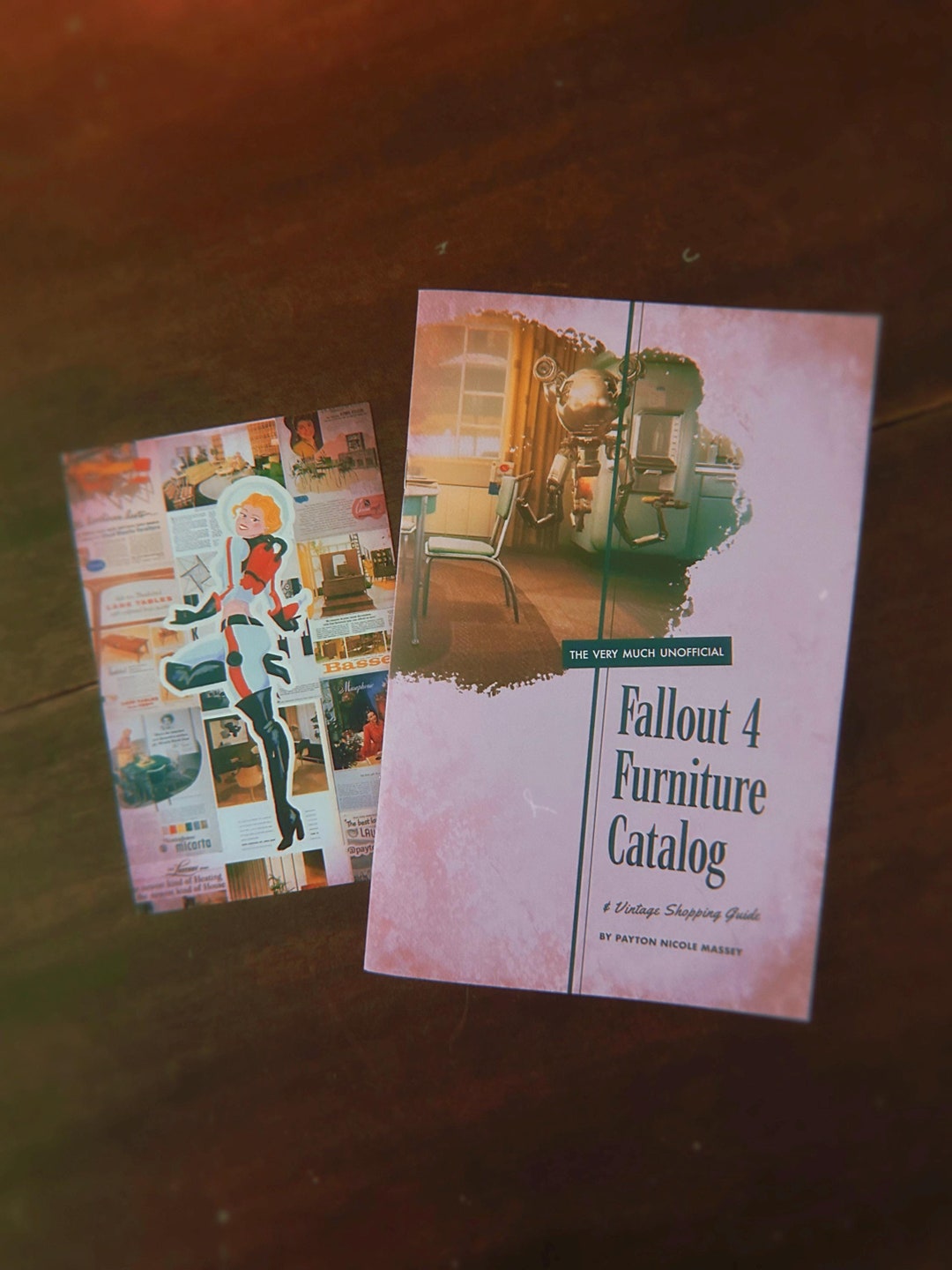 Fallout 4 Inspired Vintage Furniture Catalog Fan Zine IRL Settlement ...