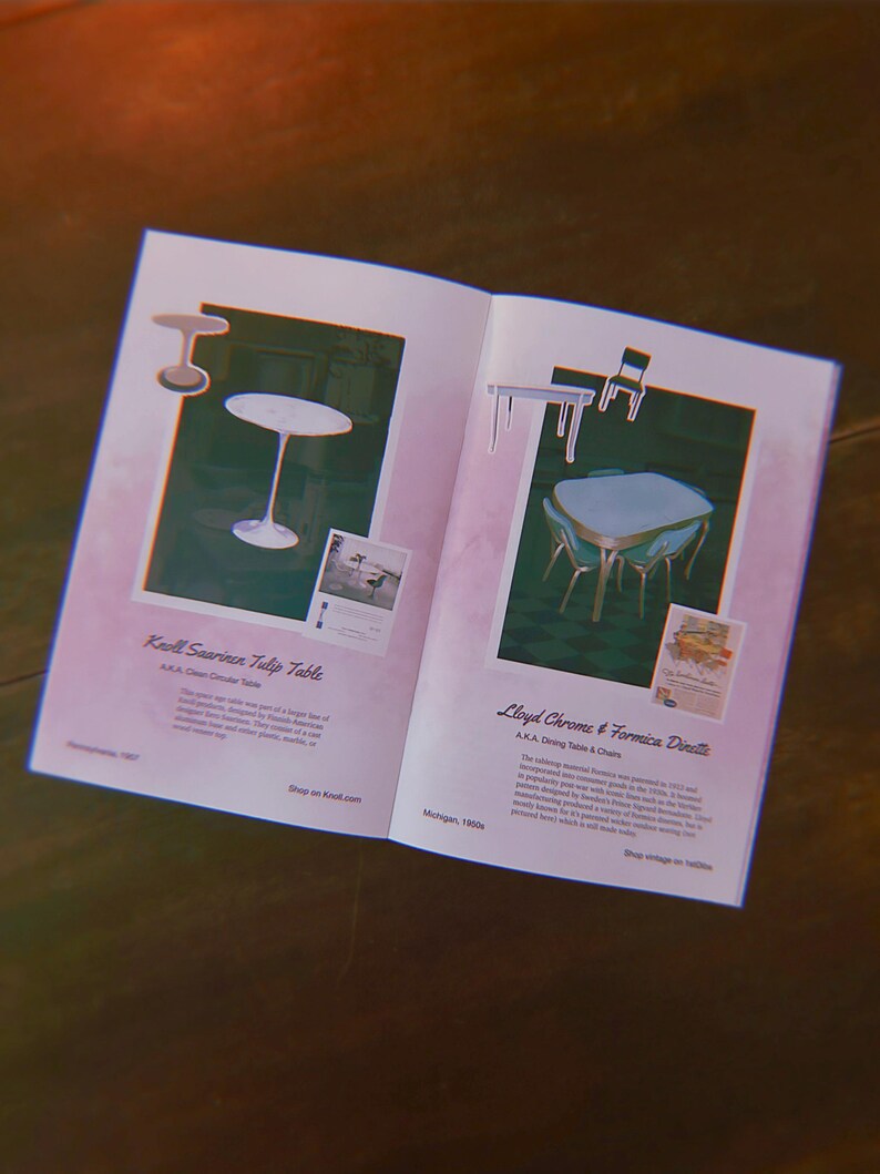 Fallout 4 Inspired Vintage Furniture Catalog Fan Zine IRL Settlement ...