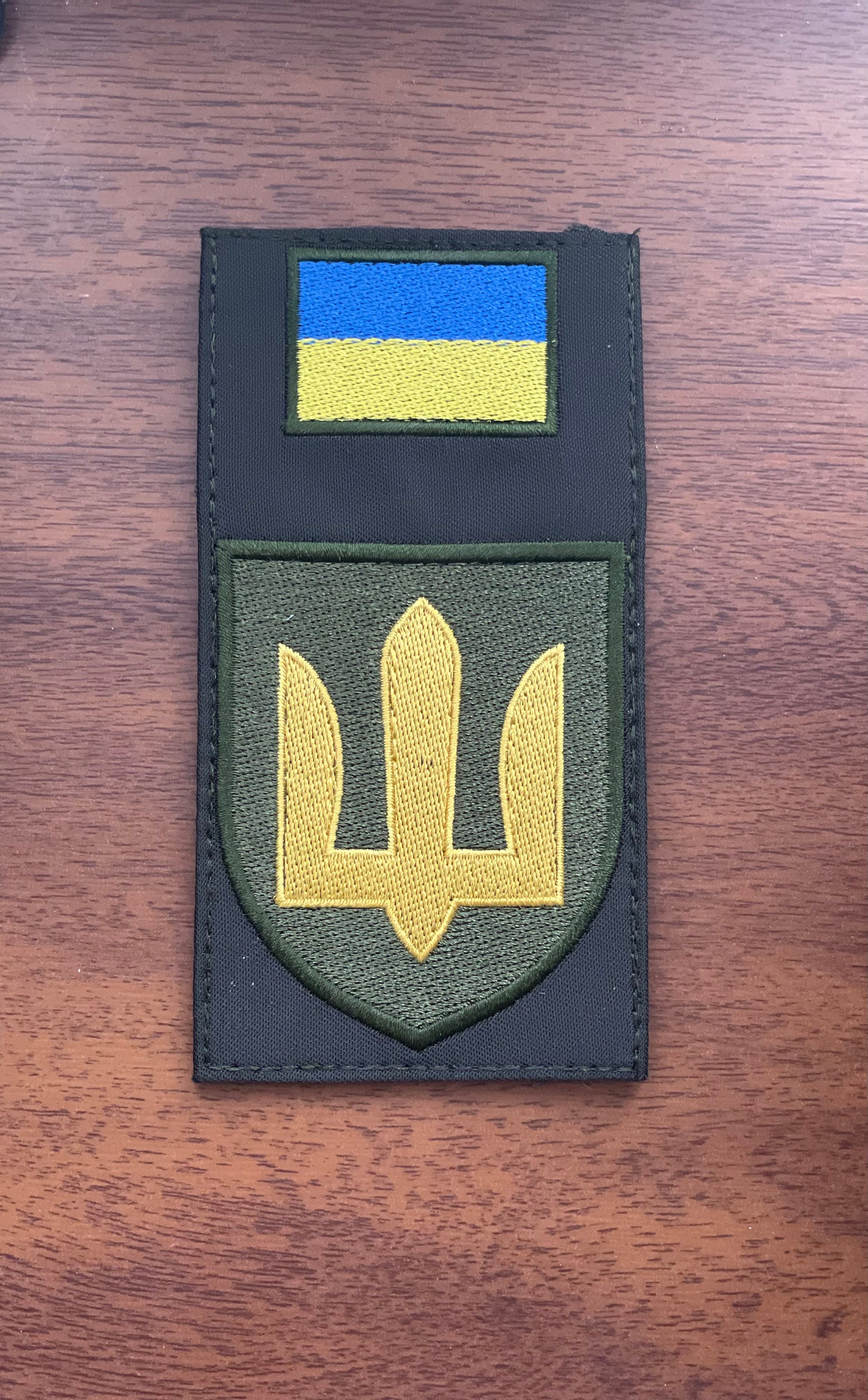 Ukrainian Military Chevron Patch Velcro Trizub Tryzub - Etsy