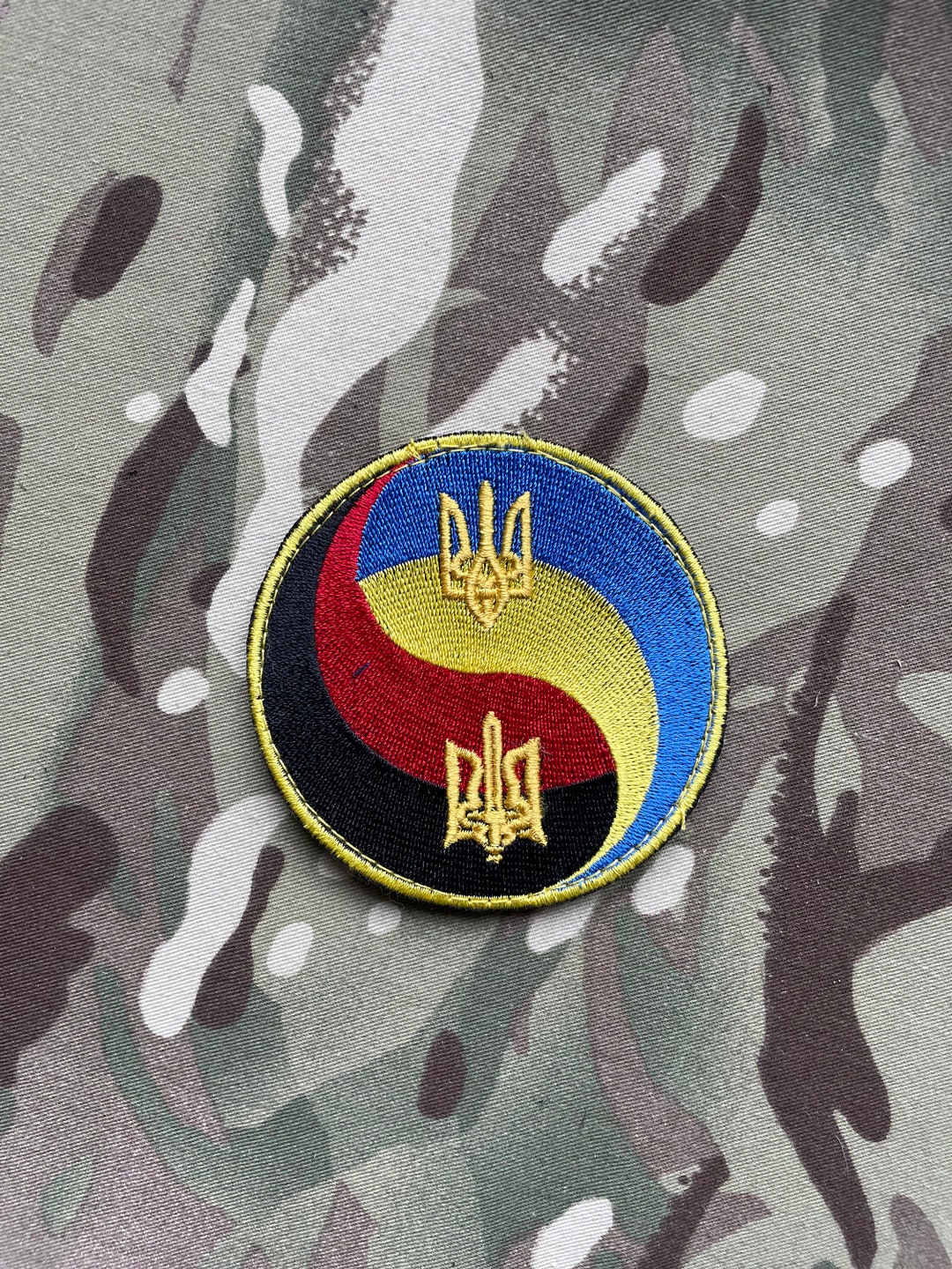 Ukrainian Moral Patch, Patriotic Symbol, Ukrainian National Chevron ...