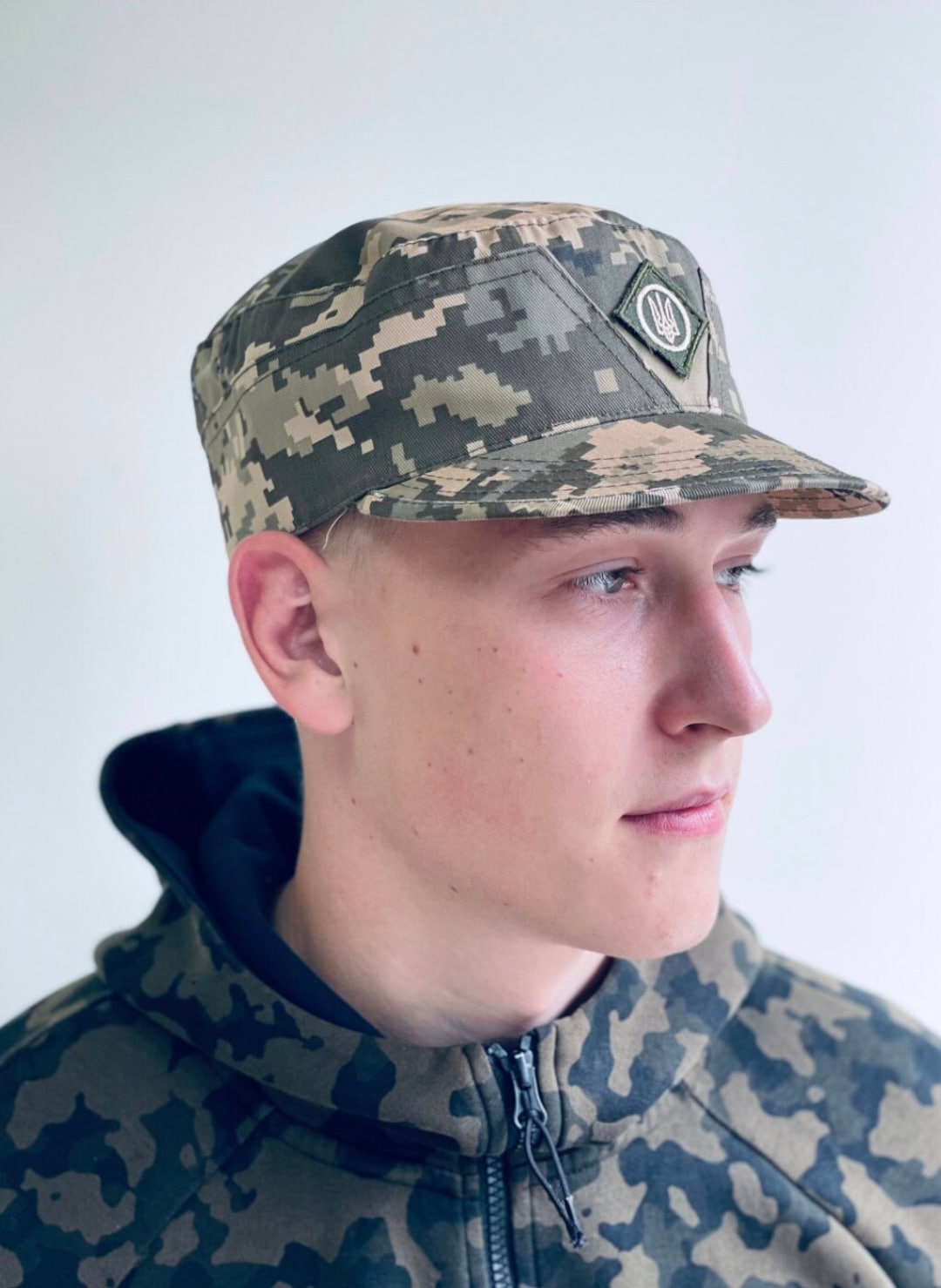 Ukrainian Mazepynka Cap, Camouflage Cotton Hat, Patriotic Military ...