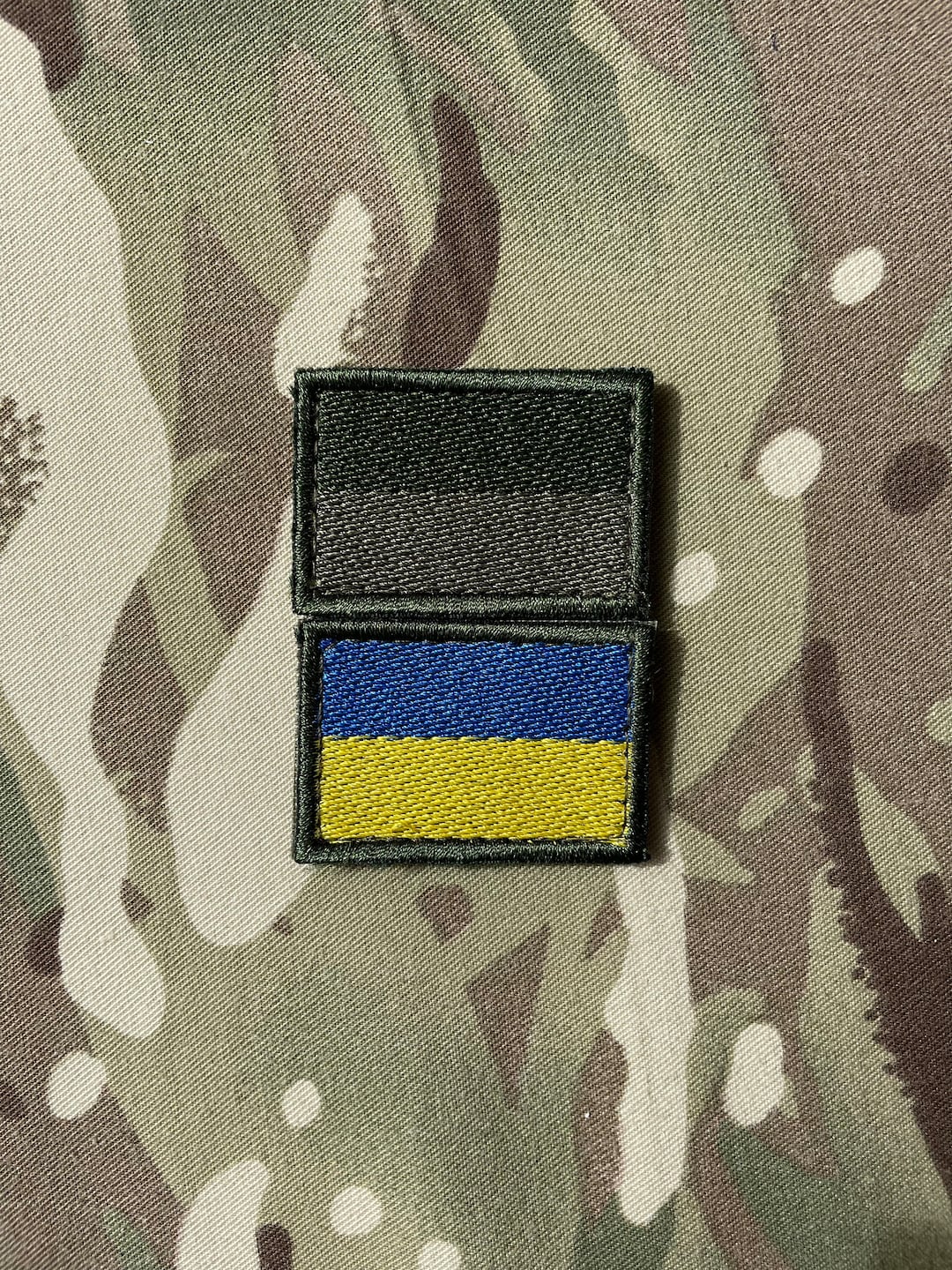 Ukrainian National Flag Chevron, Khaki Army Patch, Trizub Tryzub Symbol, Ukrainian Trident ...