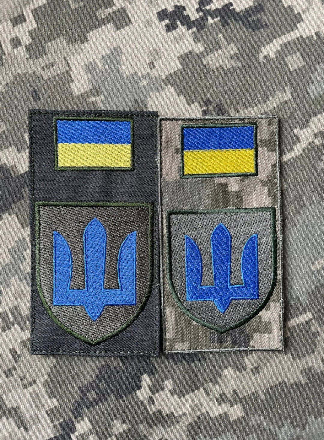 Ukrainian National Flags Patch, Moral Patches, Hook and Loop Tactical Patch, Tactical Chevron ...