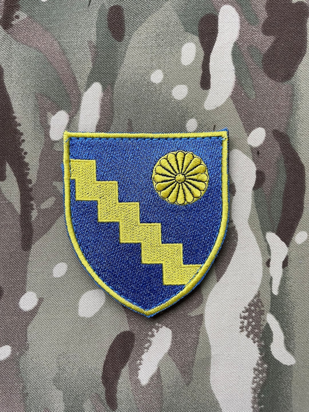 Ukraine Morale Patch, Ukrainian Embroidered Patch, Trident Tryzub ...