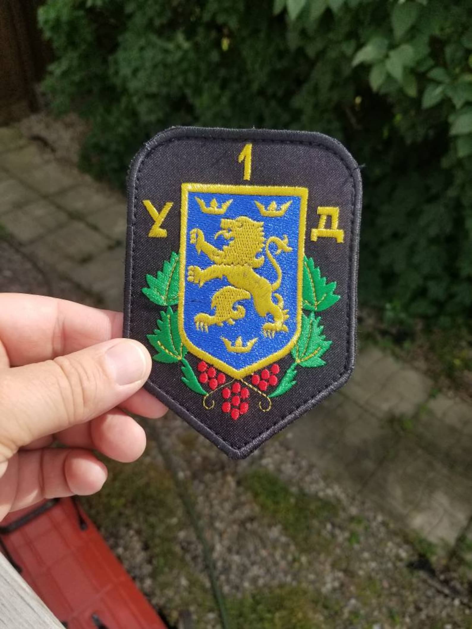 First Ukrainian Volunteers Division Patch SS Galichina - Etsy UK