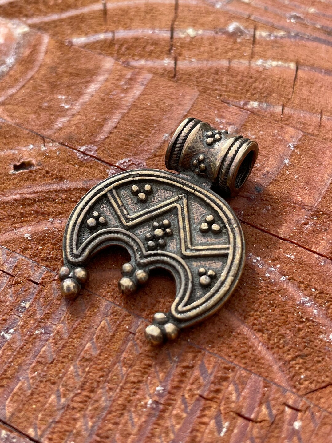 Folklore Cross for Necklace, Carpathians Hutsul Cross, Ukrainian ...