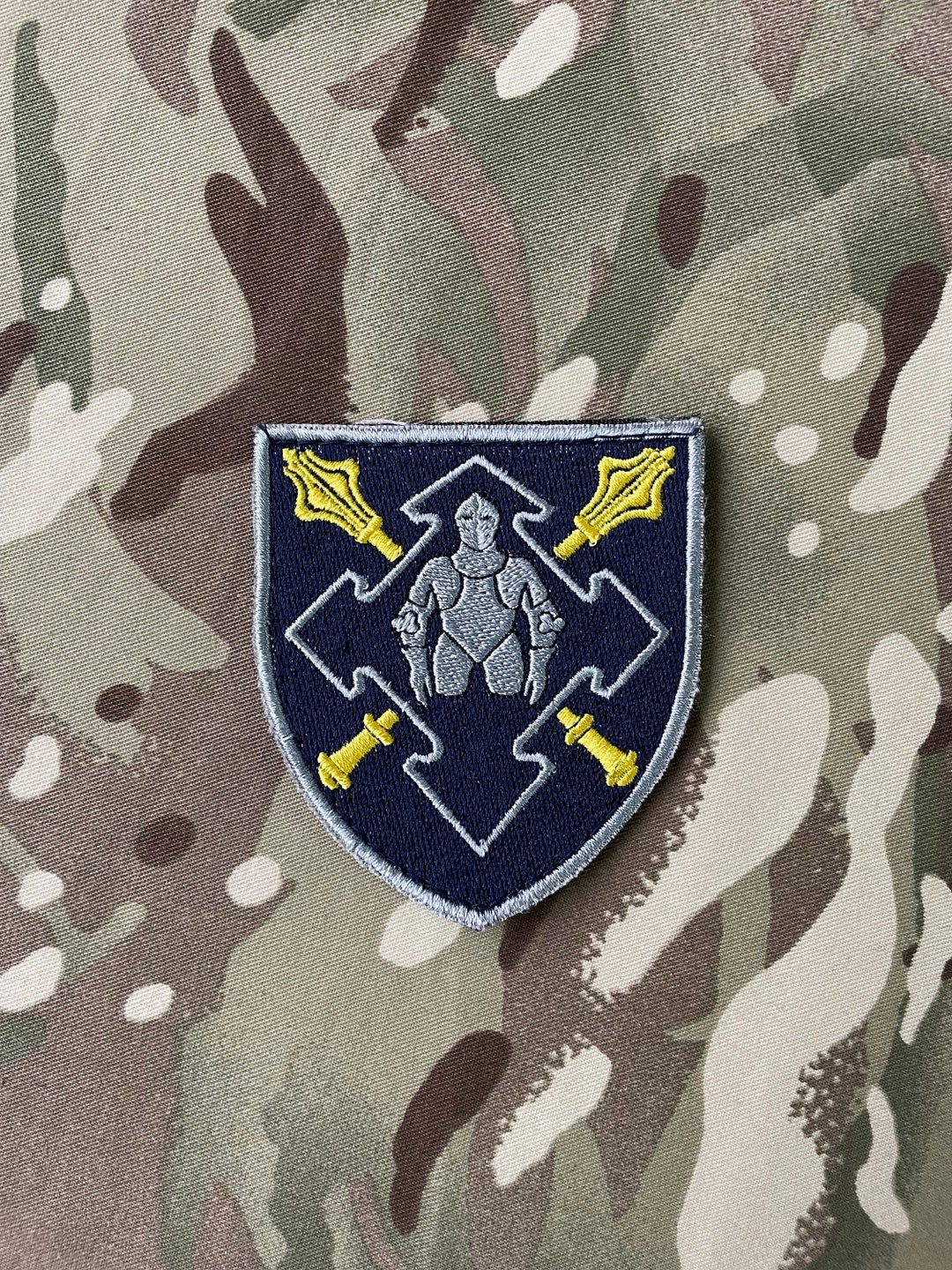 Ukraine Morale Patch, Ukrainian Embroidered Patch, Trident Tryzub ...