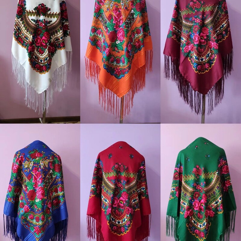 Mexico Silk Scarf - Etsy