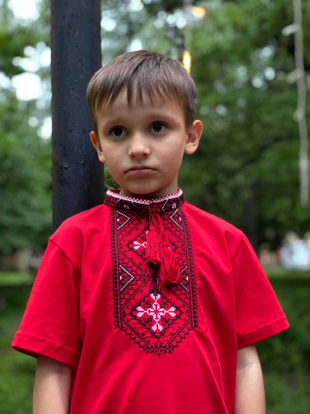 Ukrainian Boys T-shirt, Vyshyvanka Boys Top, Folklore Style Boys T ...