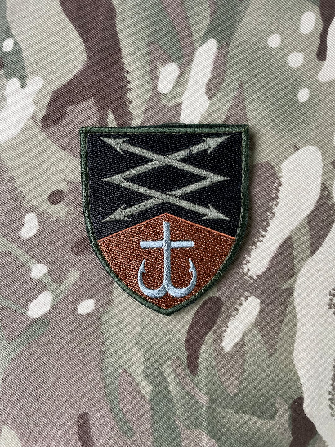 Ukraine Morale Patch, Ukrainian Embroidered Patch, Trident Tryzub ...