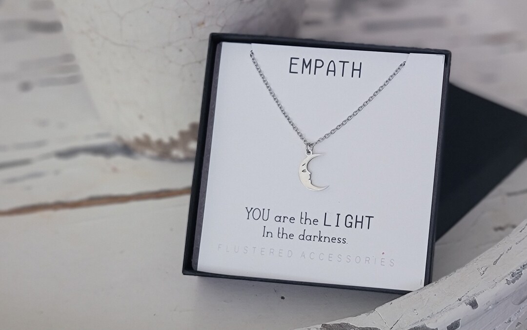 Empath Moon Necklace - Etsy