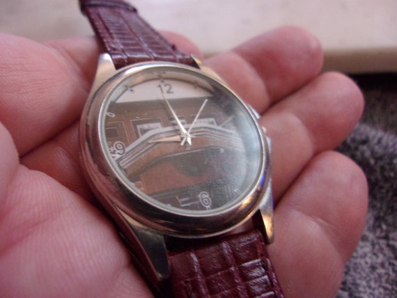 Lincoln Continental Mark IV Working Quartz Wristwatch… - Gem