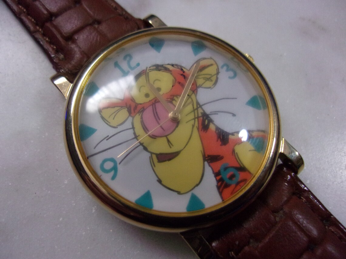Vintage TIGGER winnie the Pooh Timex Quartz Watch With New | Etsy