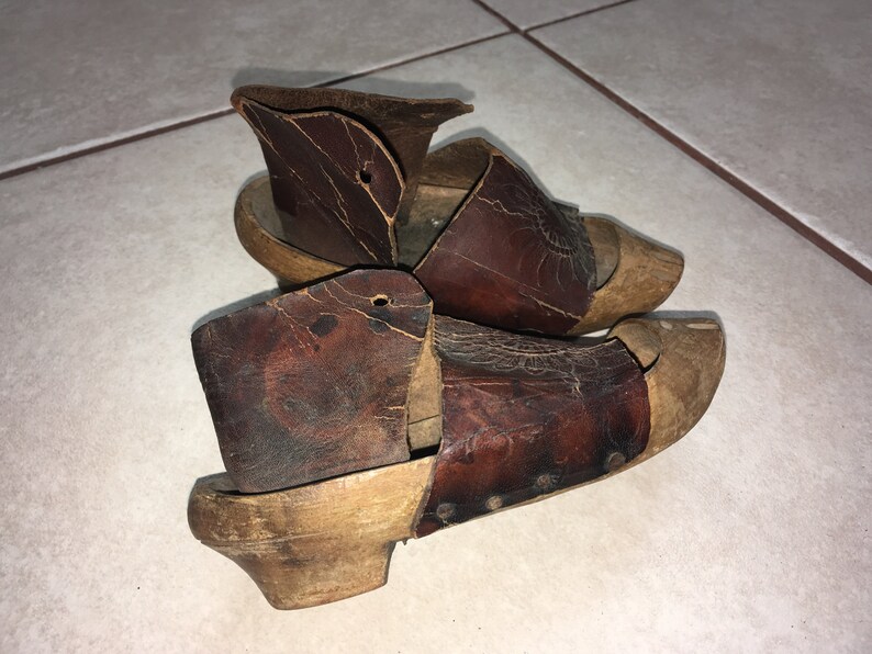 Now on SALE 50% OFF French Sabots Hand Carved Child's - Etsy